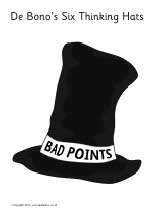 De Bono’s Six Thinking Hats visual aids (SB7984) - SparkleBox