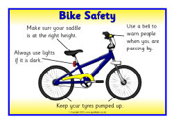 Bike safety posters (SB8016) - SparkleBox