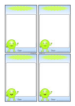 Editable themed communication slips (SB8063) - SparkleBox