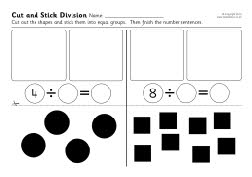 Dividing by 2 cut and stick worksheets (SB8113) - SparkleBox
