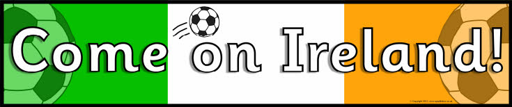 Ireland football display banners (SB8178) - SparkleBox