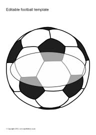 Editable football templates (SB8241) - SparkleBox