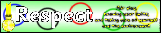 Olympic Values display banners (SB8318) - SparkleBox