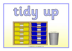 Simple classroom routine instructions posters (SB8396) - SparkleBox