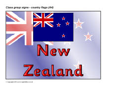Country flags class group signs - A4 (SB8420) - SparkleBox