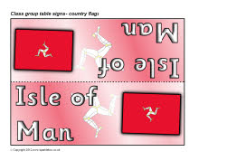 British Isles flags group signs (SB8423) - SparkleBox