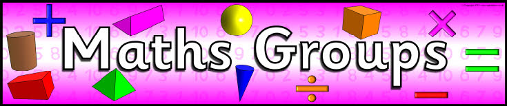 Maths/Numeracy Groups display banners (SB8480) - SparkleBox