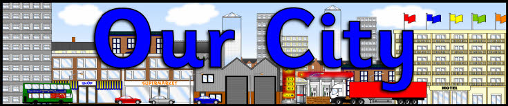 Our City display banner (SB8547) - SparkleBox