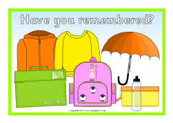Home-time reminder posters (SB8565) - SparkleBox