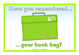 Home-time reminder posters (SB8565) - SparkleBox