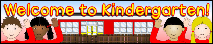 Welcome to Kindergarten banner (SB8574) - SparkleBox