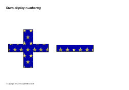 Stars display numbering (SB8693) - SparkleBox