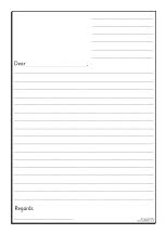 Informal letter writing frames (SB9016) - SparkleBox