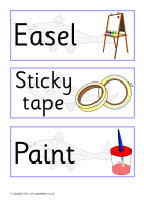 Minnow-themed classroom signs and labels pack (SB9006) - SparkleBox