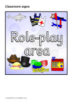 Minnow-themed classroom signs and labels pack (SB9006) - SparkleBox