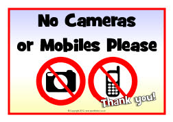 Camera/Mobile Free Zone signs (SB9029) - SparkleBox