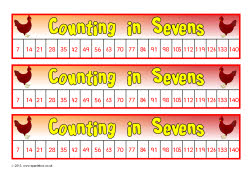 Farm animal counting in 7s number tracks (SB9111) - SparkleBox