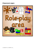 Brown-themed classroom signs and labels pack (SB9114) - SparkleBox