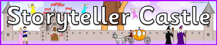 Storyteller Castle banner (SB9174) - SparkleBox