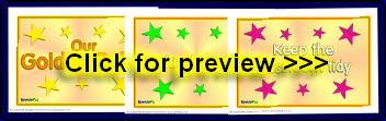 Printable Classroom Rules Signs and Labels for Primary - SparkleBox