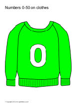 Classroom clothes line numbers 0-50 (SB114) - SparkleBox