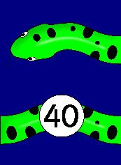 Number snake (10's to 100) (SB152) - SparkleBox