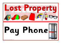 Bus station role-play pack (SB184) - SparkleBox