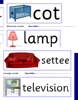 Home Corner role-play pack (SB300) - SparkleBox