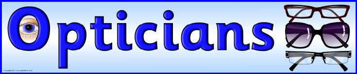 Opticians role-play pack (SB327) - SparkleBox