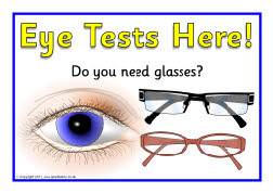 Opticians role-play pack (SB327) - SparkleBox