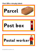 Post Office role-play pack (SB335) - SparkleBox