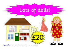 Toy shop role-play pack (SB377) - SparkleBox
