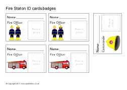 Fire Station role-play pack (SB387) - SparkleBox