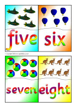 Number and picture matching jigsaws (SB409) - SparkleBox