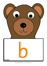 Alphabet bears posters (SB426) - SparkleBox