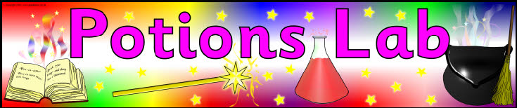 Science/potions lab role-play pack (SB550) - SparkleBox