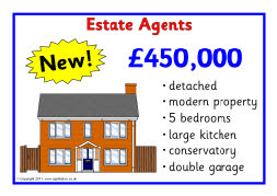 Estate agents role-play pack (SB589) - SparkleBox