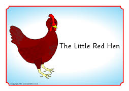 Little Red Hen story visual aids (SB603) - SparkleBox