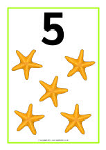 Number and picture posters 1-20 (SB695) - SparkleBox