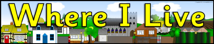 Where I Live display banners (SB819) - SparkleBox