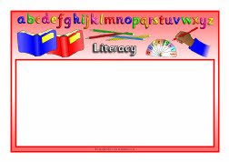 EYFS Areas of Learning page borders - landscape (SB822) - SparkleBox