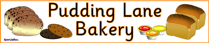 Pudding Lane Bakery banner (SB899) - SparkleBox
