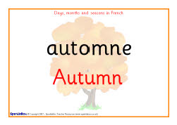 French days, months and seasons posters (SB921) - SparkleBox