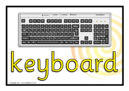 Computer Area signs (SB926) - SparkleBox