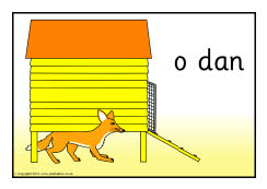 Rosie’s Walk prepositions posters - Welsh (SB6336) - SparkleBox