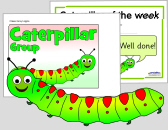 Caterpillar- themed Classroom Printables Collection