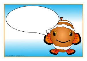 Clown Fish-Themed Class Targets and Rewards - SparkleBox