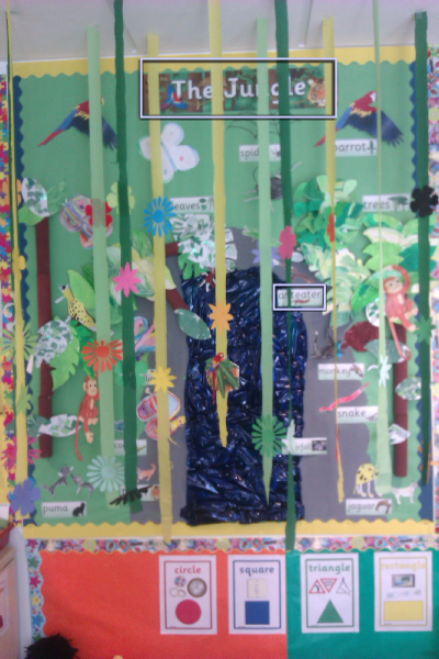 The Jungle Classroom Display Photo - SparkleBox