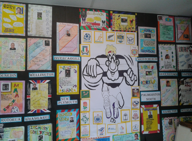 Rugby World Cup 2011 Classroom Display Photo - SparkleBox