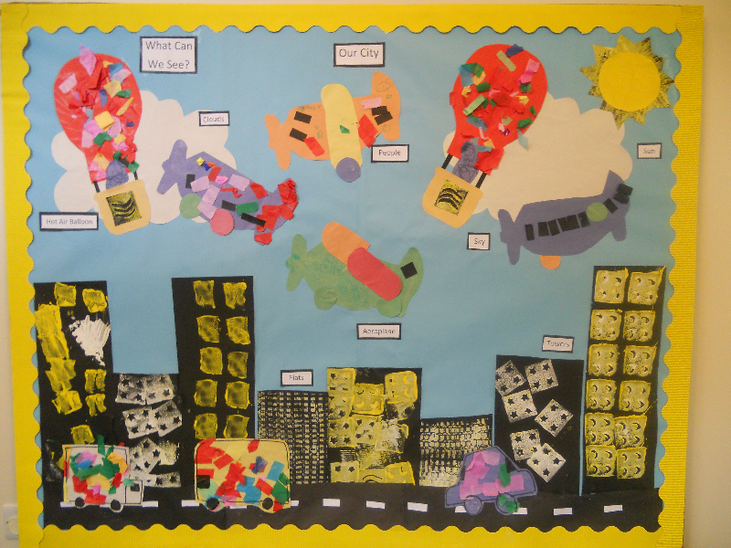 Our City classroom display photo - Photo gallery - SparkleBox
